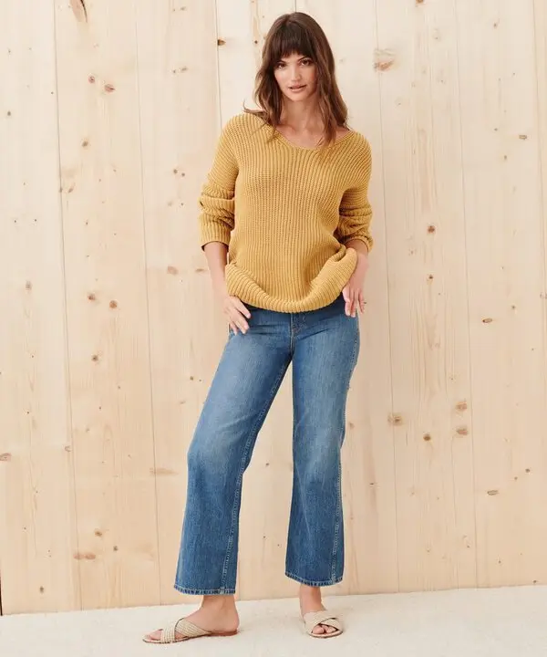 Jenni Kayne Cotton Cabin Sweater