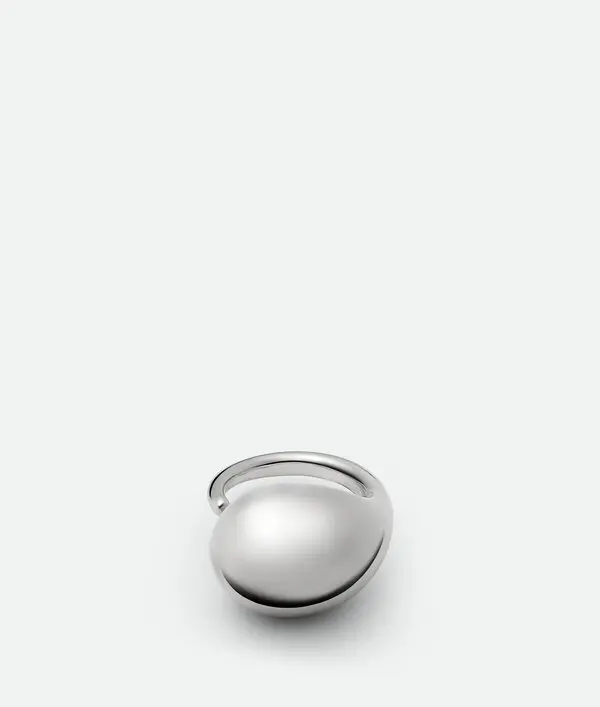 BOTTEGA  VENETA Bottega Veneta Drop Ring - Silver