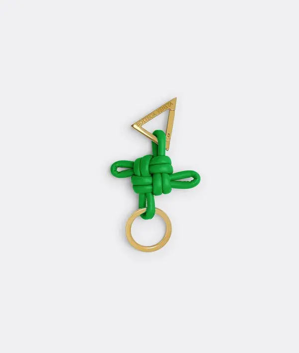 BOTTEGA  VENETA Double Knot Key Ring - Parakeet