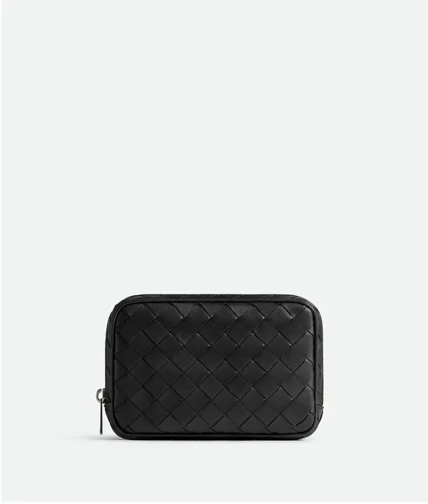 BOTTEGA  VENETA Intrecciato Organizer - Black