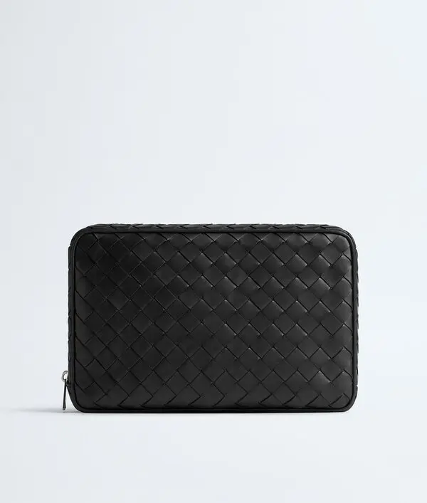 Bottega Veneta Intrecciato Large Organizer - Black