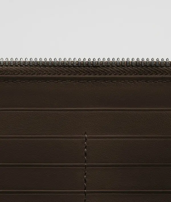 Bottega Veneta Zip Around Wallet - Fondant