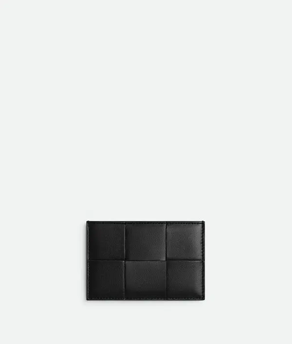 BOTTEGA  VENETA Cassette Credit Card Case - Black