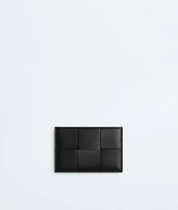 Bottega Veneta Cassette Credit Card Case - Black