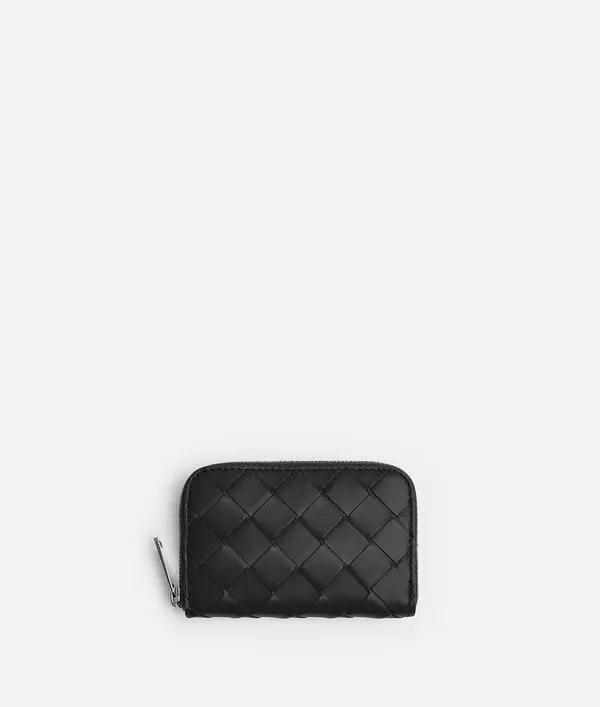 BOTTEGA  VENETA Zipped Card Case - Black