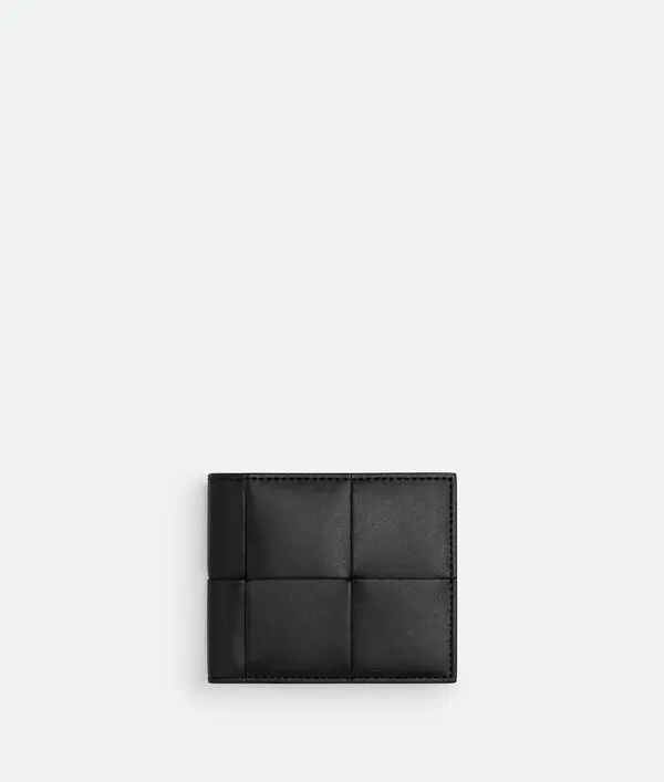 Bottega Veneta Cassette Bi-fold Wallet - Black