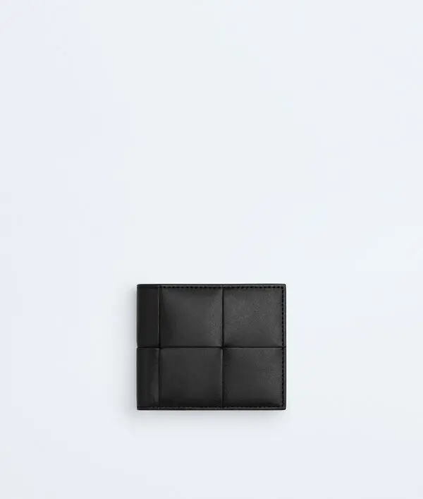 Bottega Veneta Cassette Bi-fold Wallet - Black