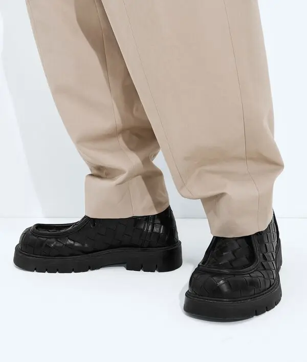 Bottega Veneta Haddock Lace-up Shoe - Black