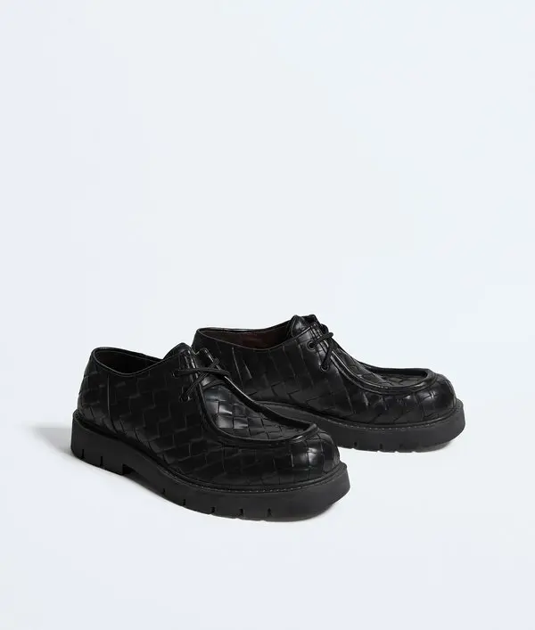 Bottega Veneta Haddock Lace-up Shoe - Black