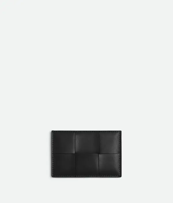 BOTTEGA  VENETA Cassette Credit Card Case - Black