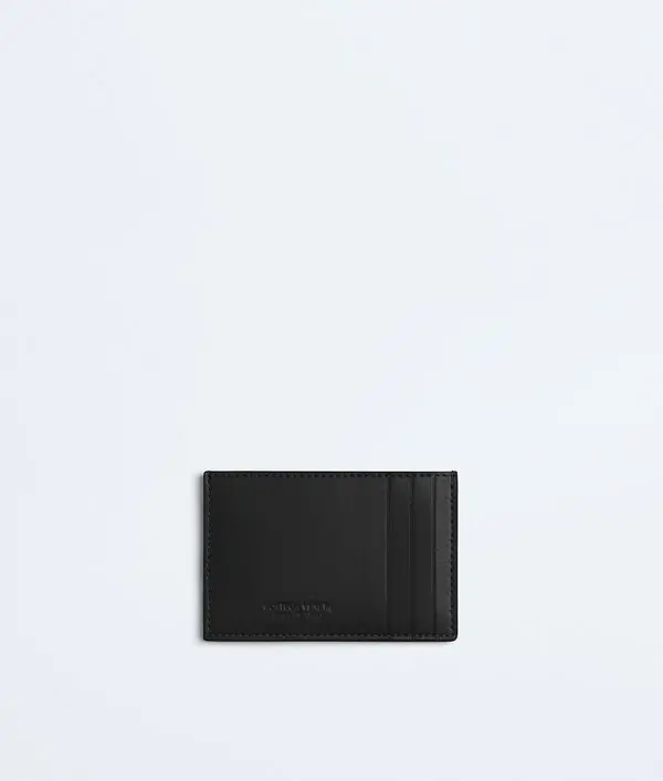 Bottega Veneta Cassette Credit Card Case - Black