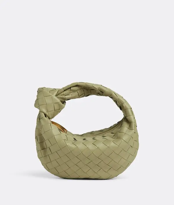BOTTEGA  VENETA Mini Jodie Top Handle Bag - Travertine