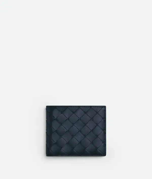BOTTEGA  VENETA Intrecciato Bi-fold Wallet - Space