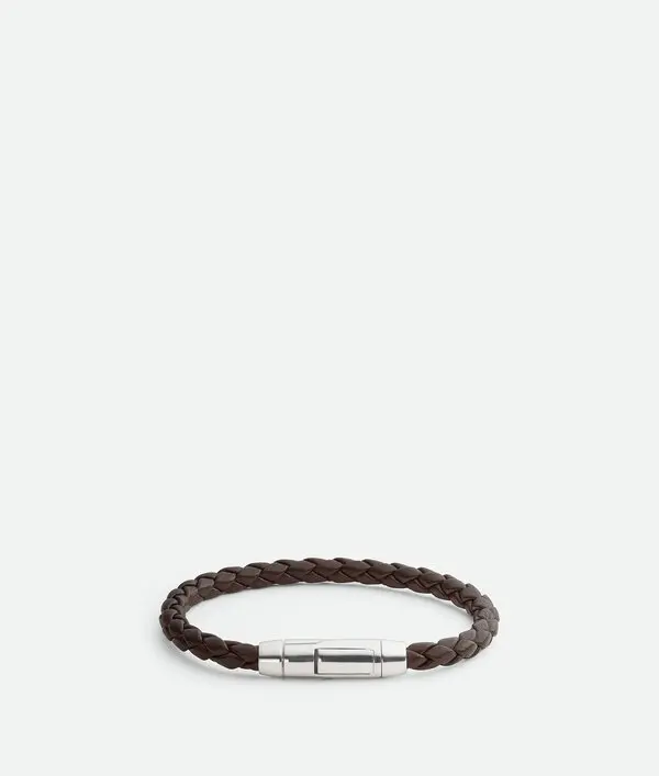 Bottega Veneta Braid Leather Bracelet - Fondant