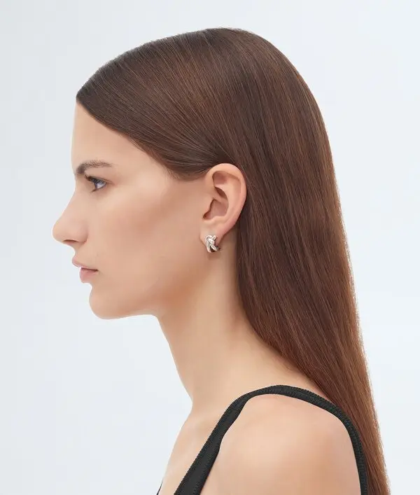 Bottega Veneta Knot Stud Earrings