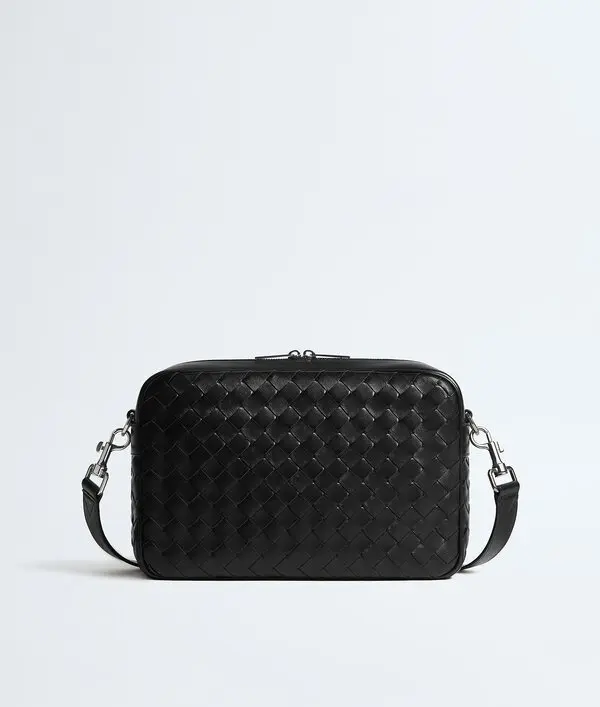 Bottega Veneta Intrecciato Camera Bag - Black