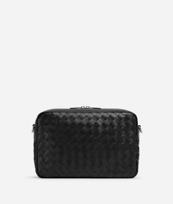 Bottega Veneta Intrecciato Camera Bag - Black
