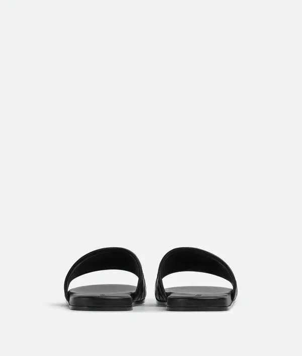 Bottega Veneta Padded Intrecciato Leather Mule Sandal