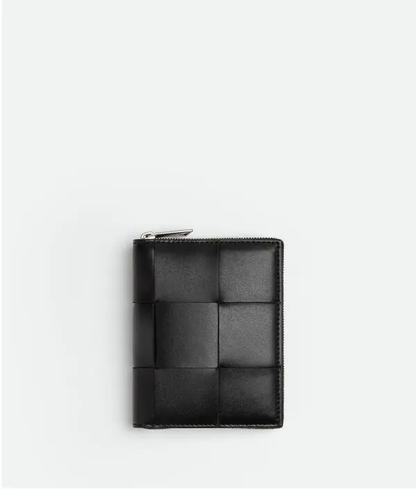 BOTTEGA  VENETA Zip Around Wallet - Black