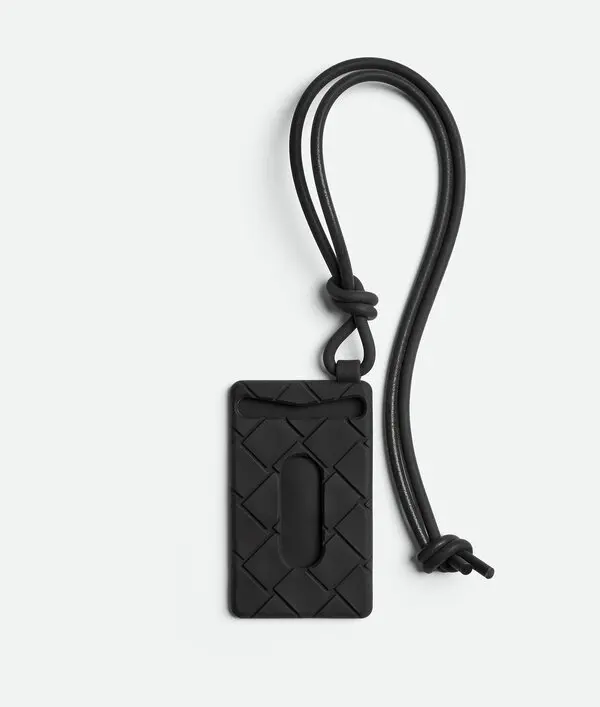【ざぶちゅさん専用】BOTTEGA VENETA ブラック ケース Bottega Veneta Card Case On Strap - Black | Editorialist