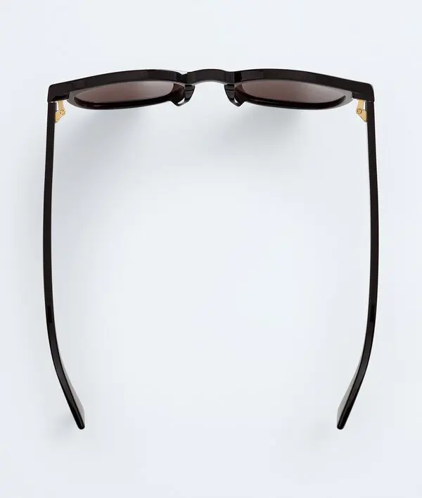 Bottega Veneta Soft Recycled Acetate Panthos Sunglasses