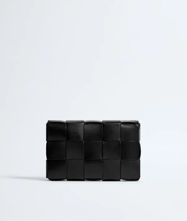 Bottega Veneta Cassette Crossbody Bag - Black