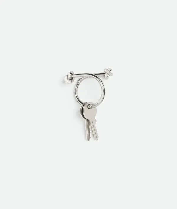 BOTTEGA  VENETA Metallic Key Ring