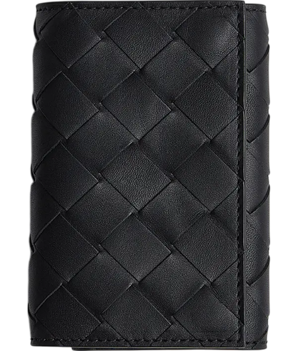 Bottega Veneta Key Pouch - Nero