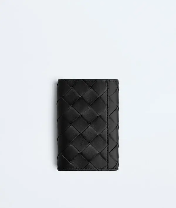 Bottega Veneta Key Pouch - Nero