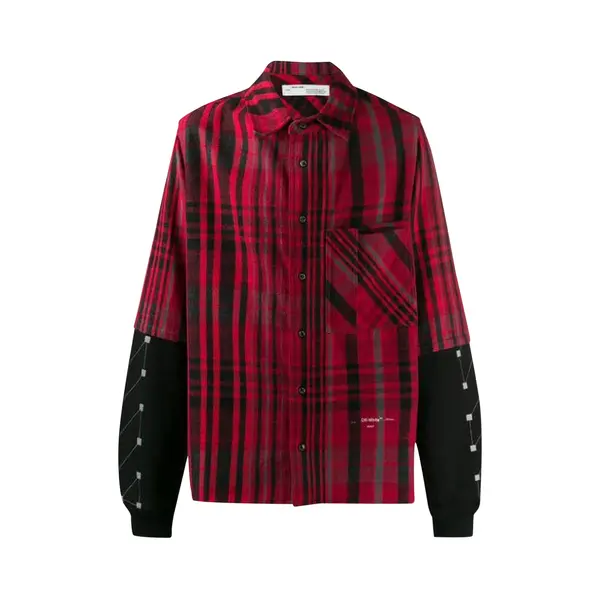 Off-White Checked Shirt