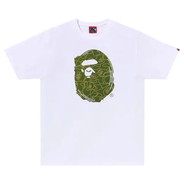 A BATHING APE 30th Anniversary Tee #1 /green - White