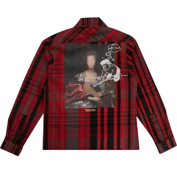 Off-White Check Mariana De Silva Shirt - Red