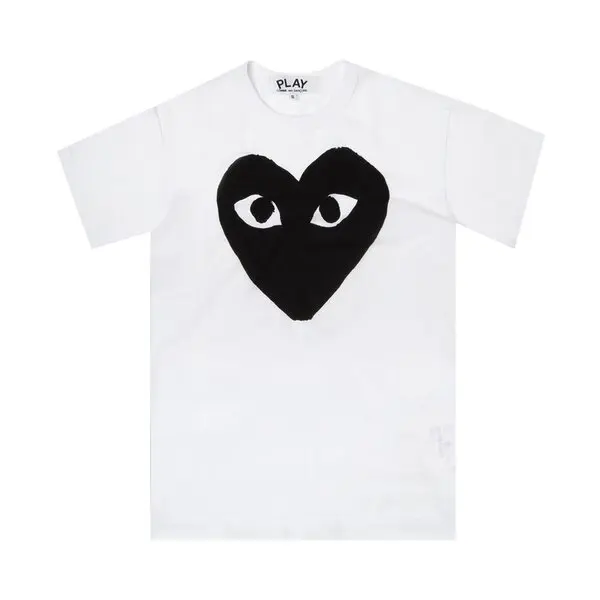 Play Comme Des Garcon Logo Print T-shirt - Multicolor