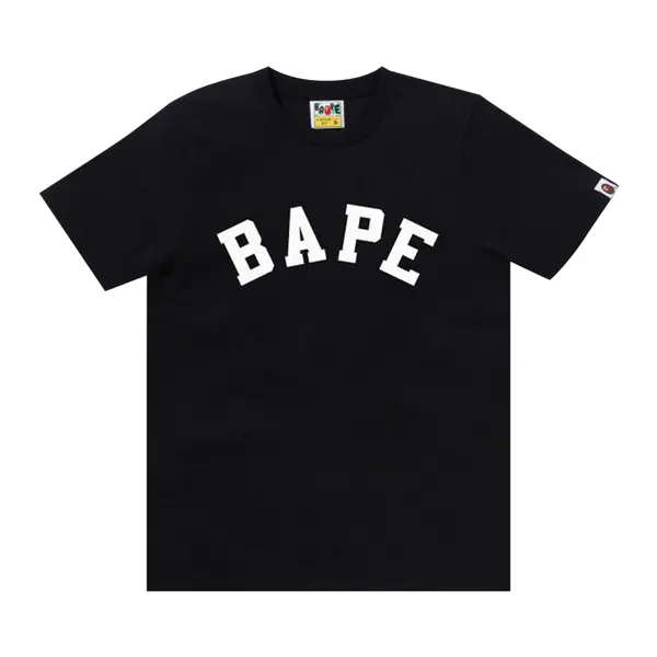 A BATHING APE Logo Tee #2 - Black