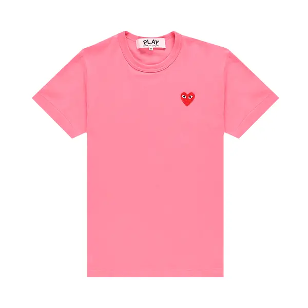 Play Comme Des Garcon Mini Heart Solid Tee