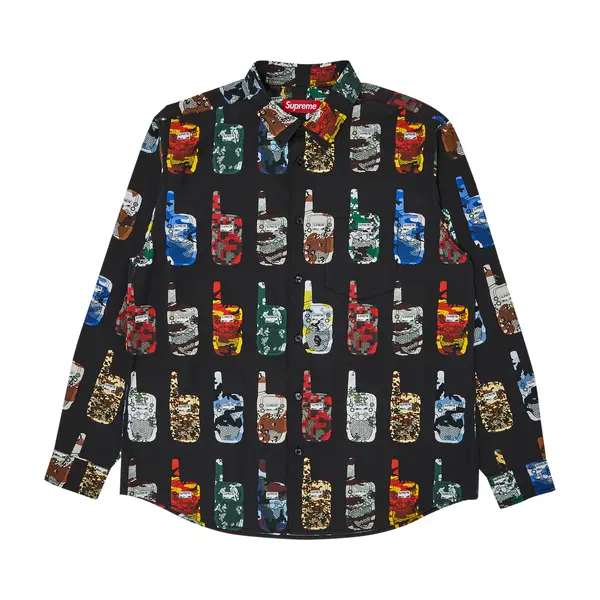Supreme Walkie Talkie Shirt - Black