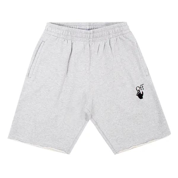 Off-White Marker Sweatshorts - Grey