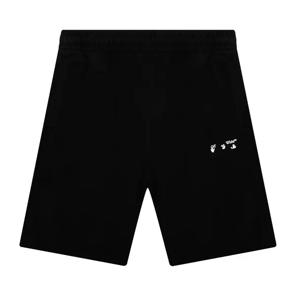 Off-White Logo Sweatshorts - Black