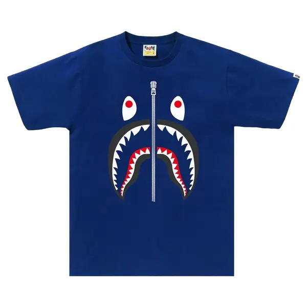 A BATHING APE Shark T-shirt - Blue