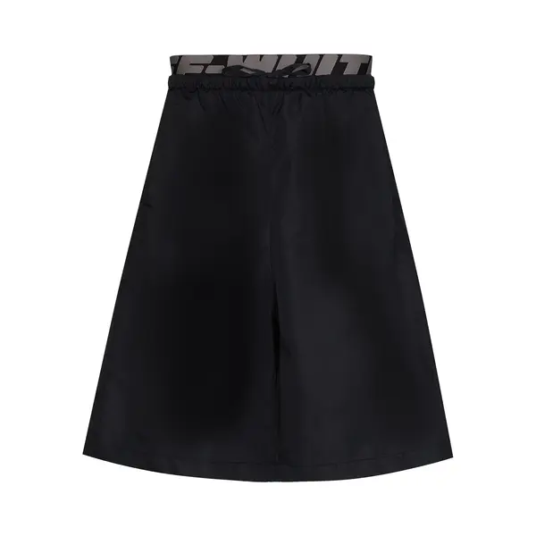 Off-White Indus Elastic Surfer Swimshorts - Black