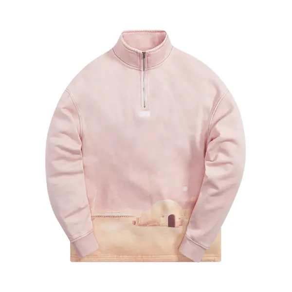 Kith For Star Wars Tatooine Quarter Zip - Pink