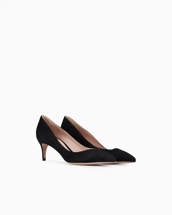 Giorgio Armani Suede Court Shoes