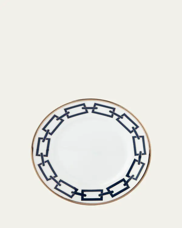 GINORI 1735 Catene Blue Bread & Butter Plate