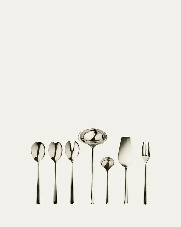 MEPRA Linea Champagne 7-piece Full Serving Set - No Color