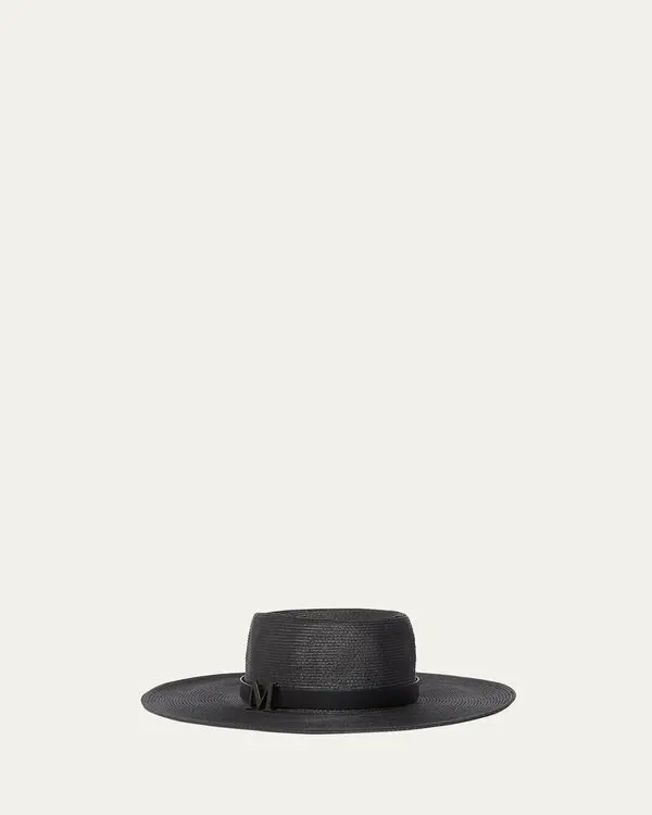 Max Mara Musette Belted Fedora - Black
