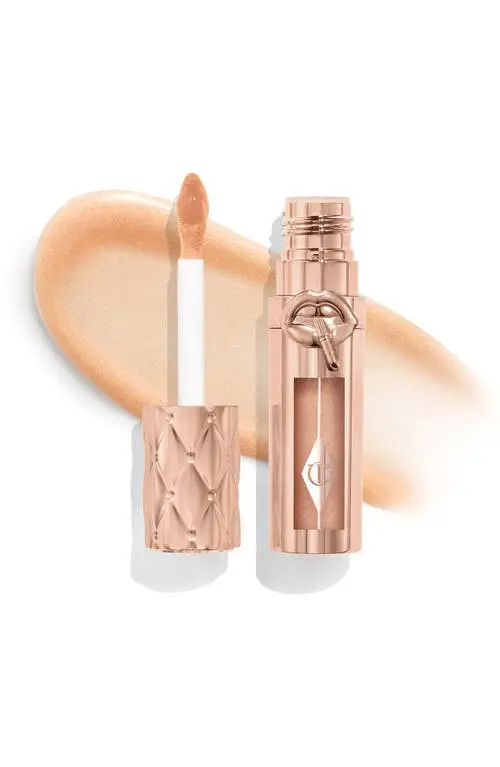 Charlotte Tilbury Pillow Talk Big Lip Plumpgasm Plumping Lip Gloss - Nudegasm Diamonds