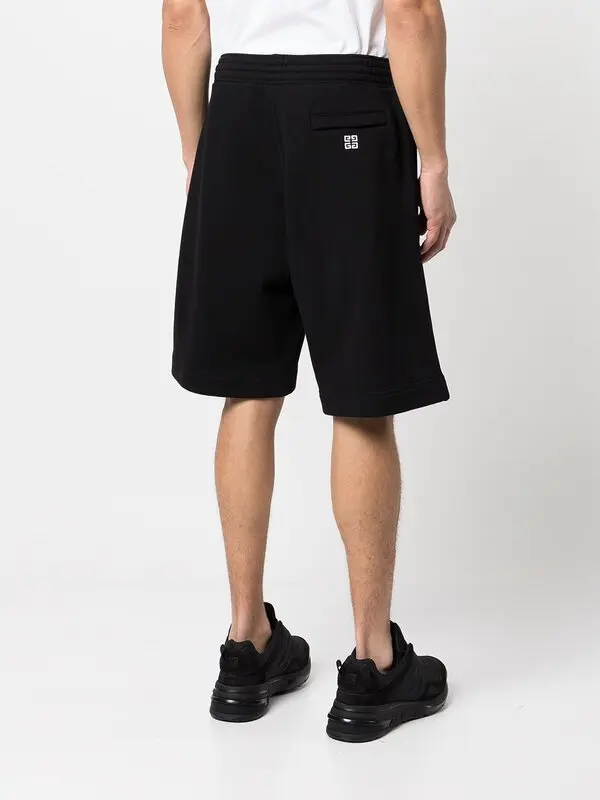 Givenchy Logo-print Track Shorts - Black