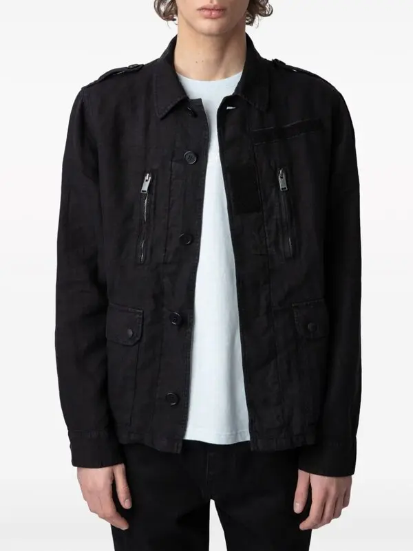 Zadig&Voltaire Kido Linen Jacket