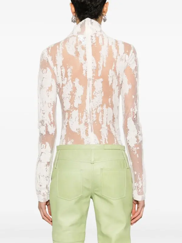 Acne Studios Logo-patch Leather Trousers