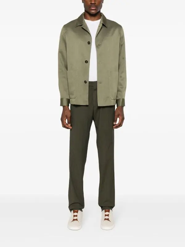 ROTA Striped Seersucker Trousers
